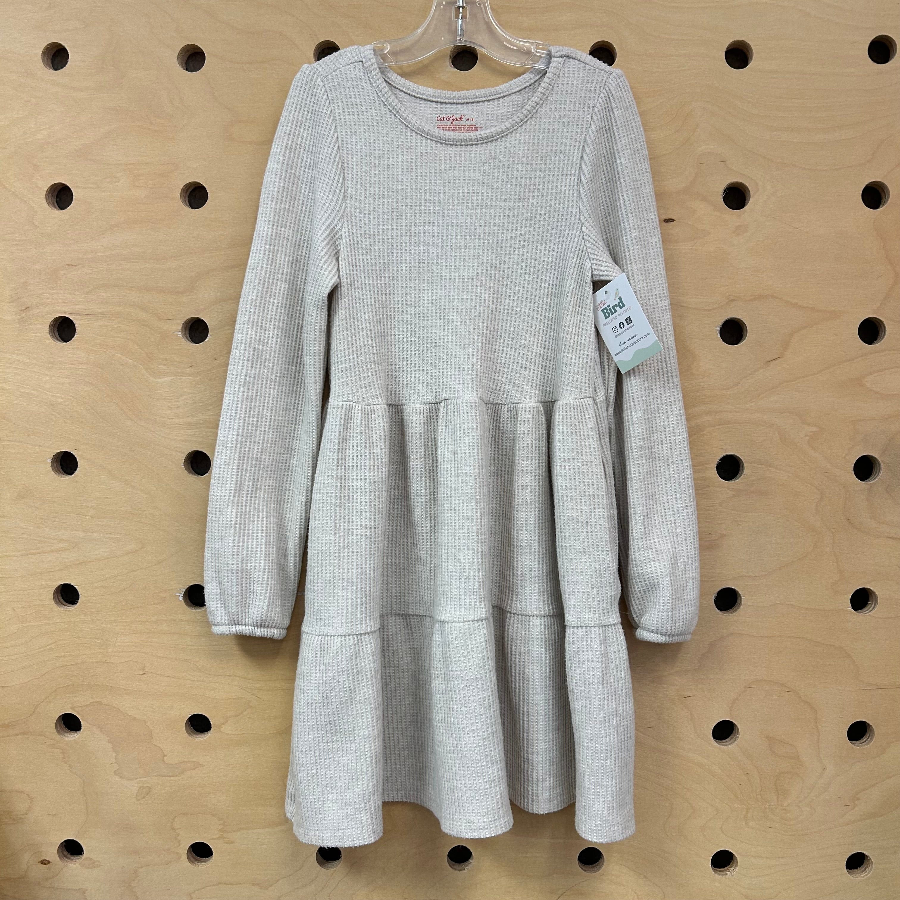 Oatmeal Soft Waffle Dress – Little Bird