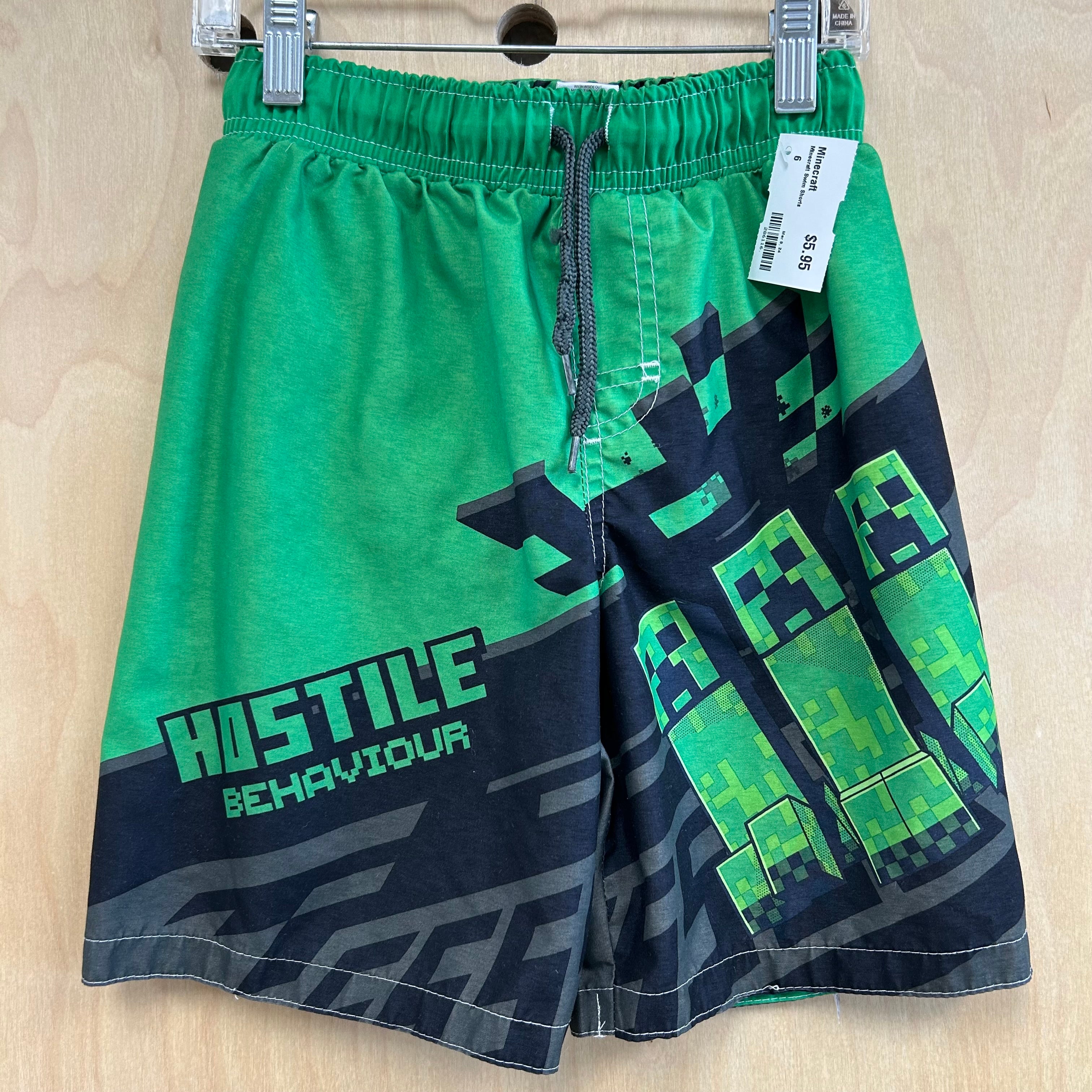 Minecraft Swim Shorts – Little Bird