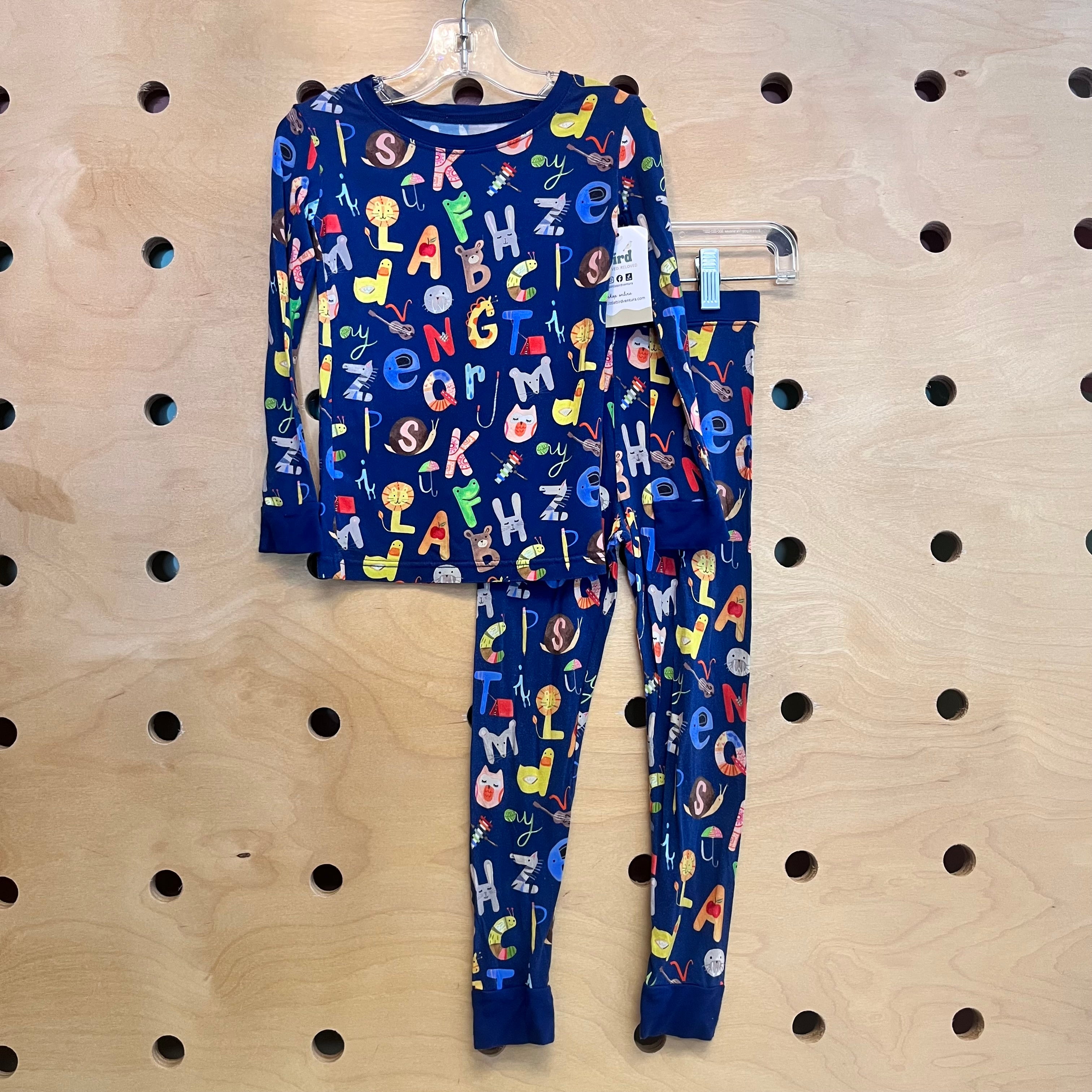 Alphabet Animals Bamboo Pajamas – Little Bird