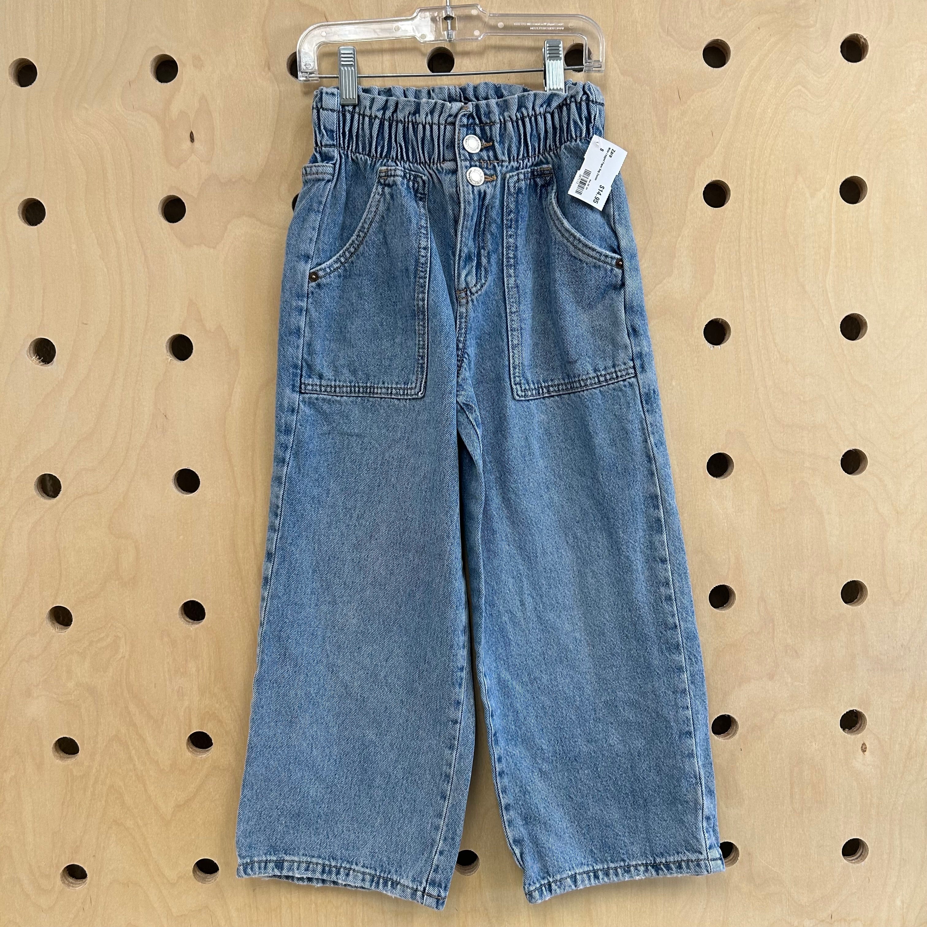 Wide Legged Paper Bag Denim – Little Bird