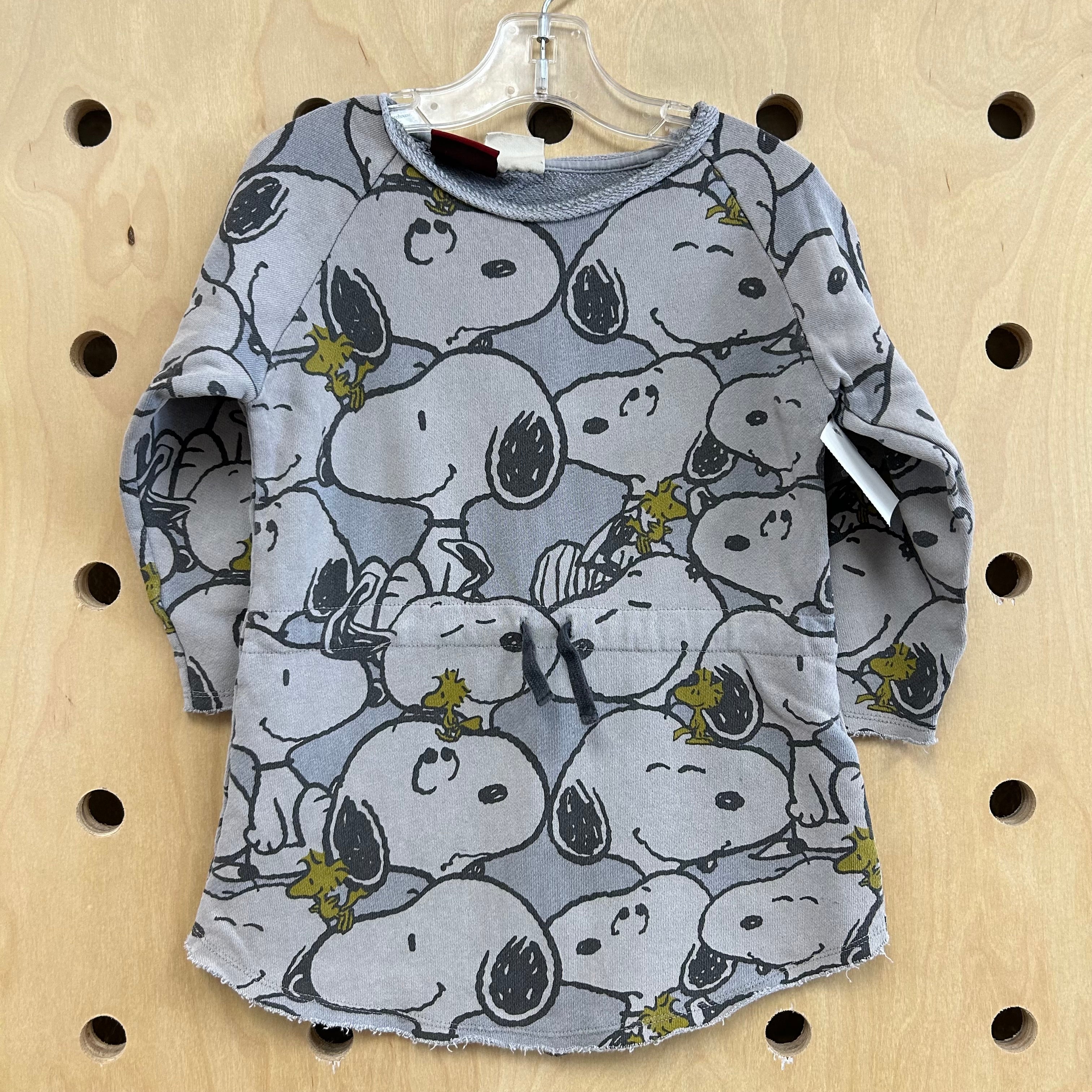 Grey Snoopy Dress – Little Bird