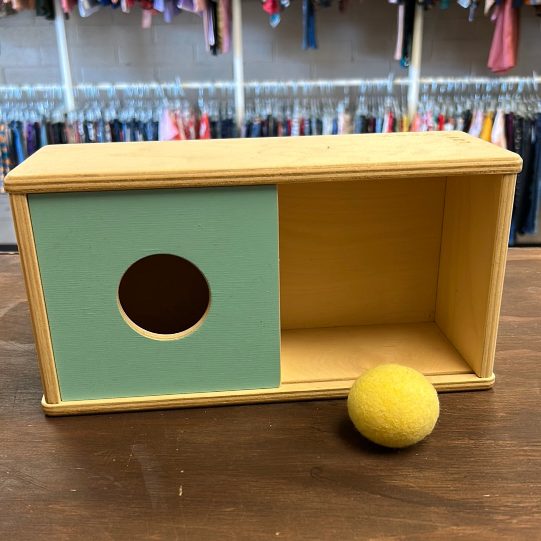 Sliding Top Box with Felt Ball – Little Bird