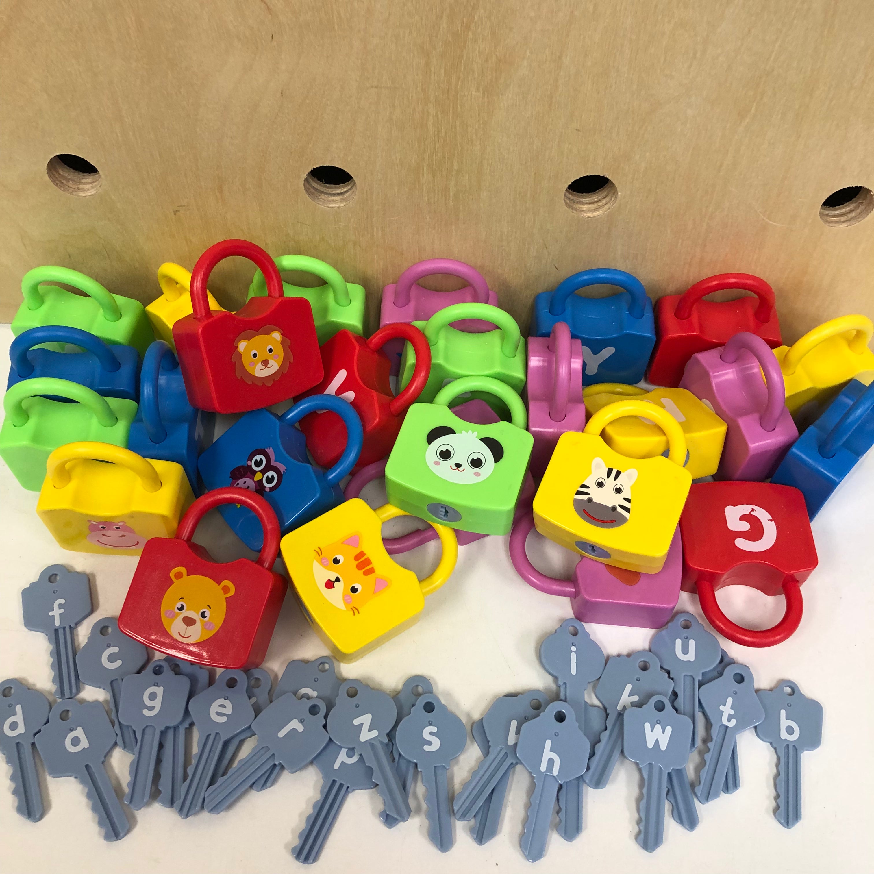 Alphabet Learning Locks – Little Bird