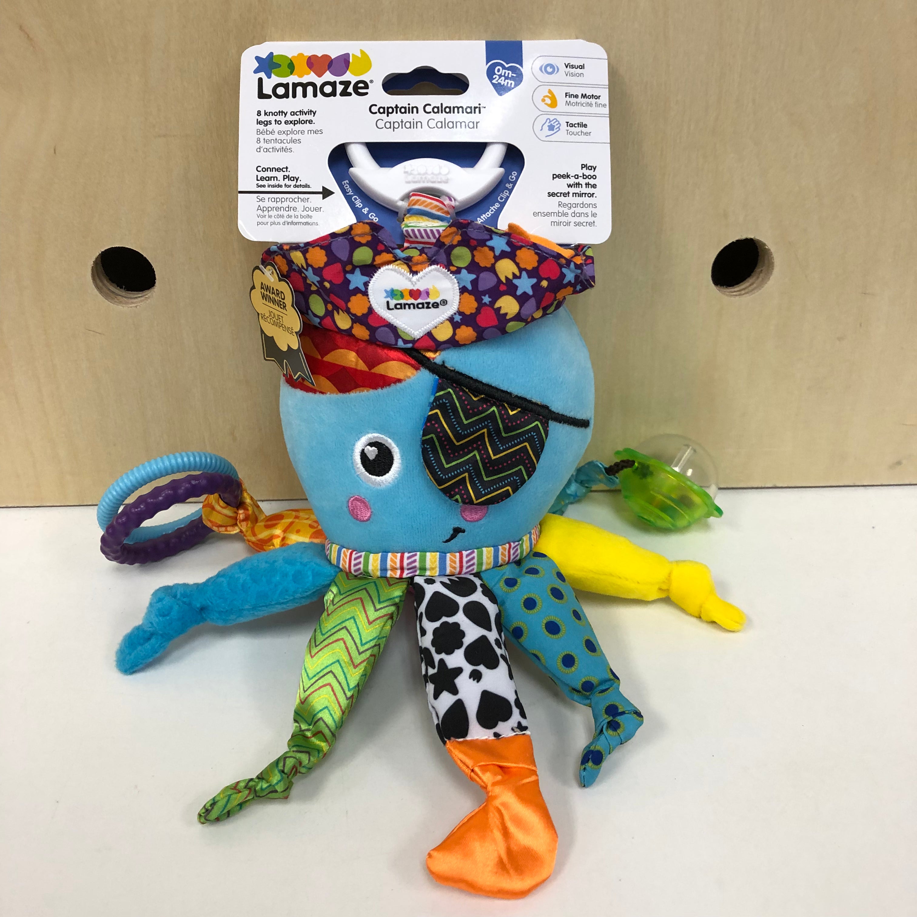 Captain Calamari Crinkle Lovey – Little Bird