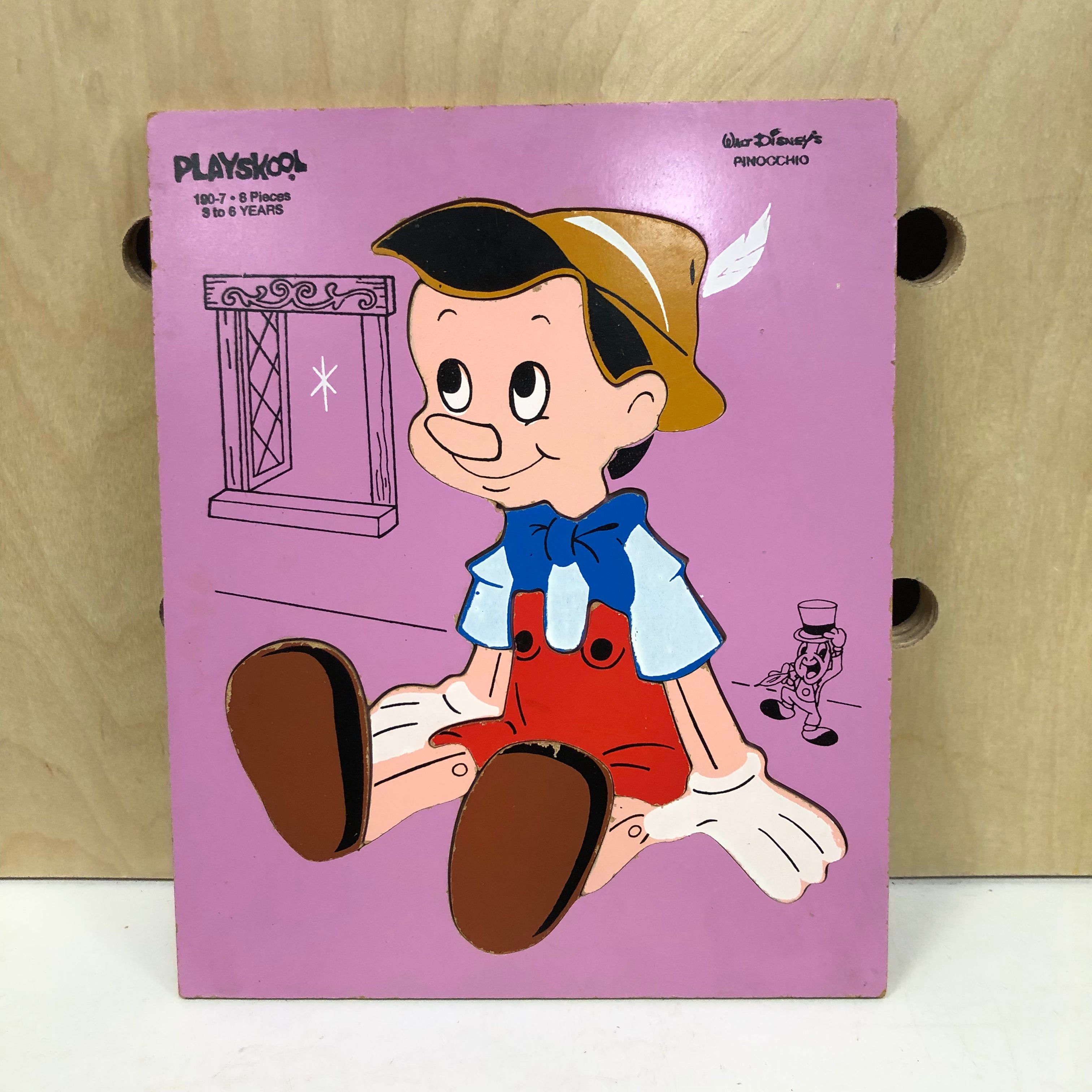 Vintage Pinocchio Puzzle – Little Bird