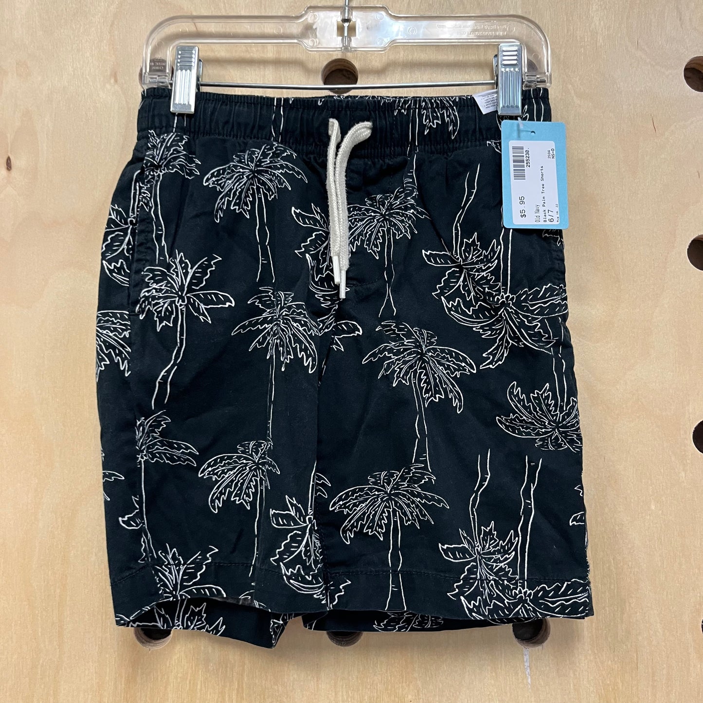 Black Palm Tree Shorts – Little Bird